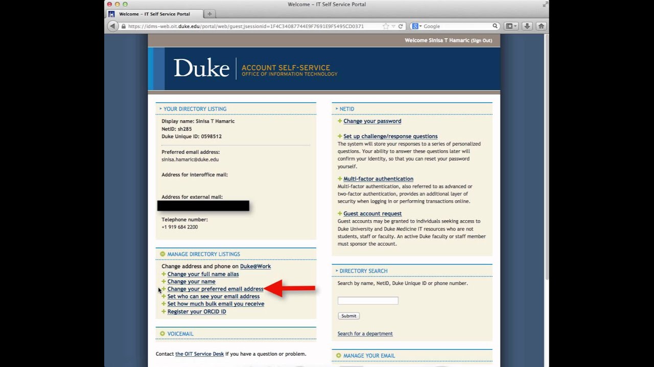 preferred email address KB - YouTube