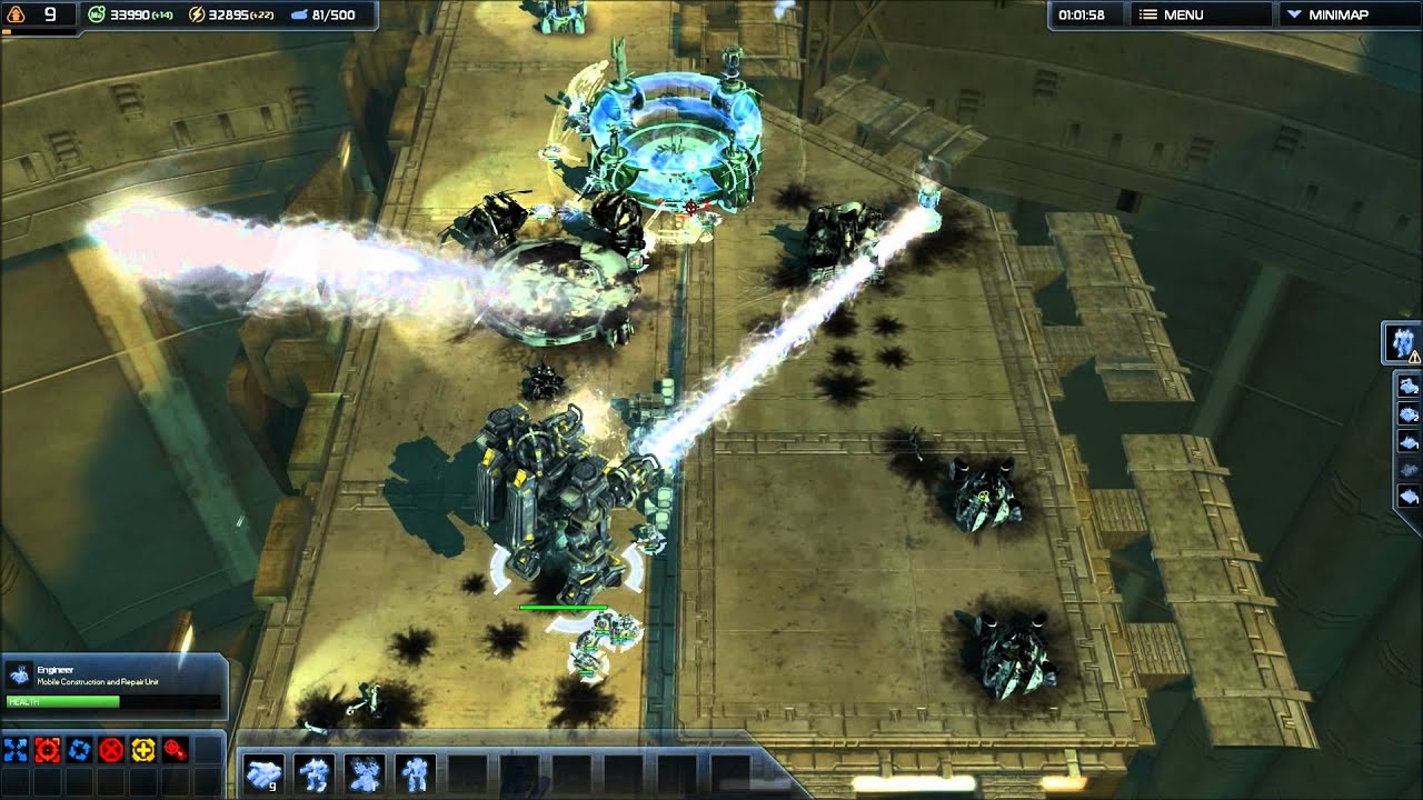 King Kryptor Gameplay Footage SupCom2 HD - YouTube