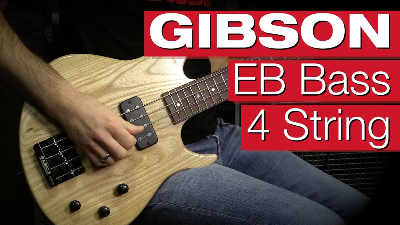 Gibson New EB Bass (im Test) - YouTube