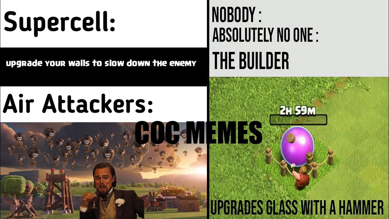 ONLY LEGENDS CAN UNDERSTAND || COC MEMES (PART-3) - YouTube