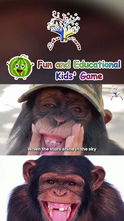 The Animal Song | Chimpanzee | Chimpanzee Song | EduFam Nursery Rhymes ...