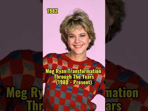 Actress Meg Ryan Evolution through the years #movie #actress #celebrity #cute #viral #shorts