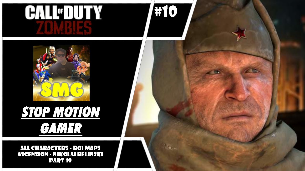 Cod - Zombies - All Characters - #10 - Ascension - Nikolai Belinski ...