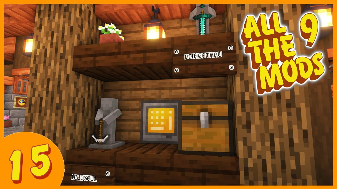 All The Mods 9: Refining My Storage #15 [ Modded Minecraft 1.20.1 ...