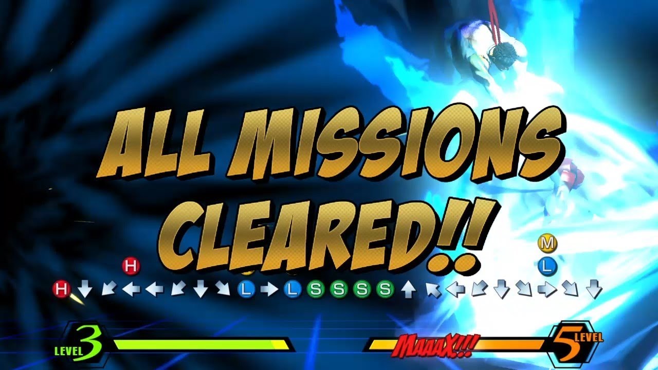 ULTIMATE MARVEL VS CAPCOM 3 - Ryu Missions (unedited) - YouTube