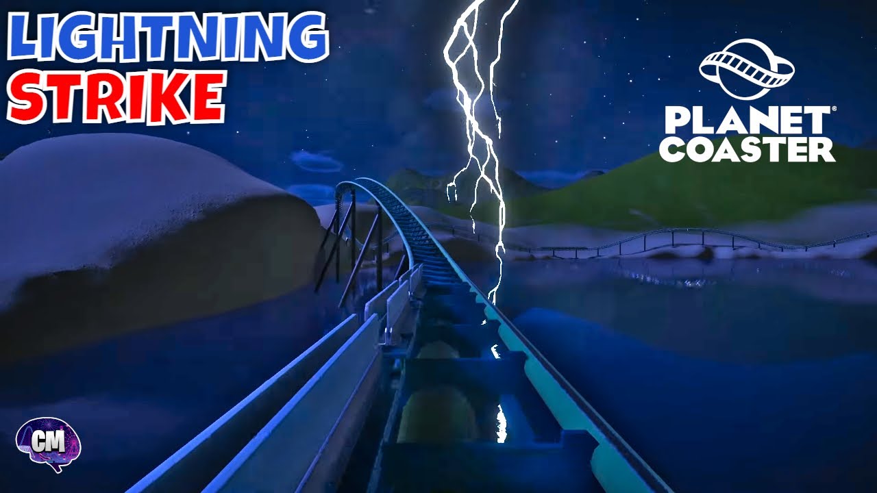 Planet Coaster | Lightning Strike | Rollercoaster POV - YouTube