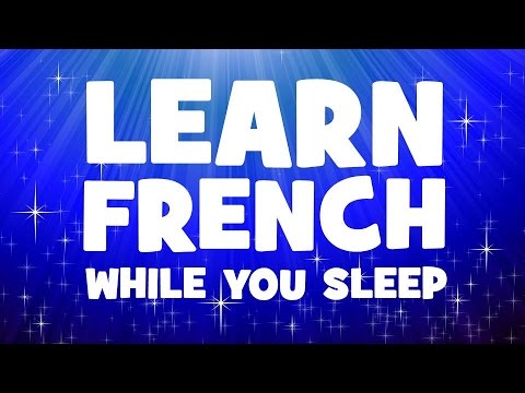 Learn 50 French verbs in your sleep 😴😴😴 - YouTube