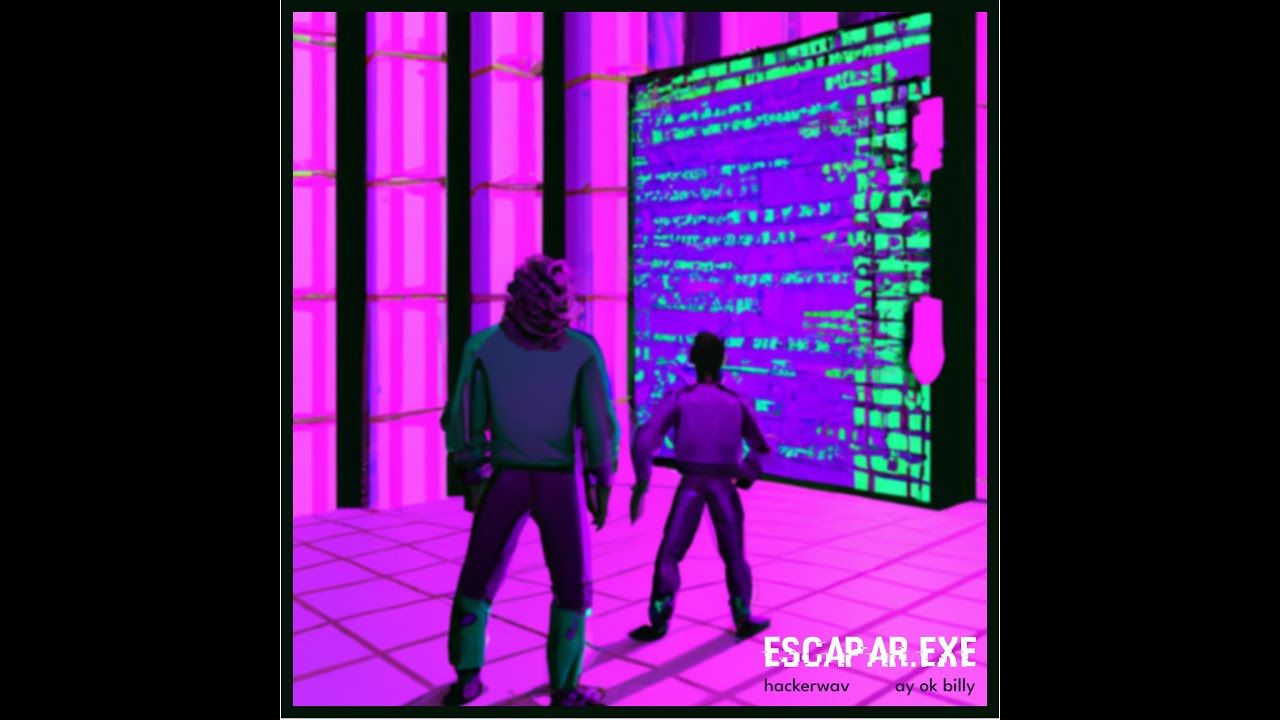 hackerwav ft Ay Ok Billy - Escapar.exe (Lyric video - AI generated) - YouTube