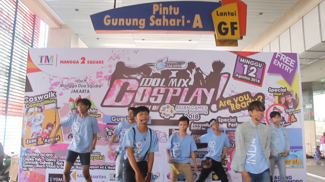 IND48 _ Only Today at Idol Mix Cosplay - YouTube