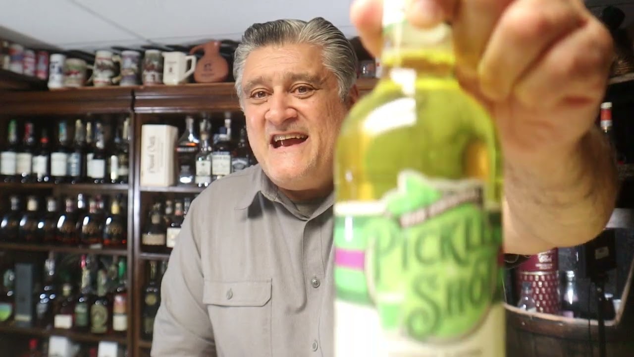 The Original Pickle Shot Dill Pickle Vodka - YouTube