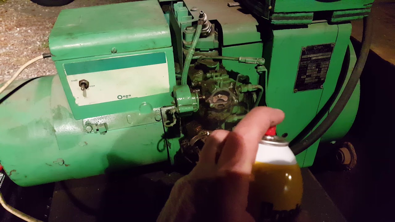 Onan AJ Testing Startup - YouTube