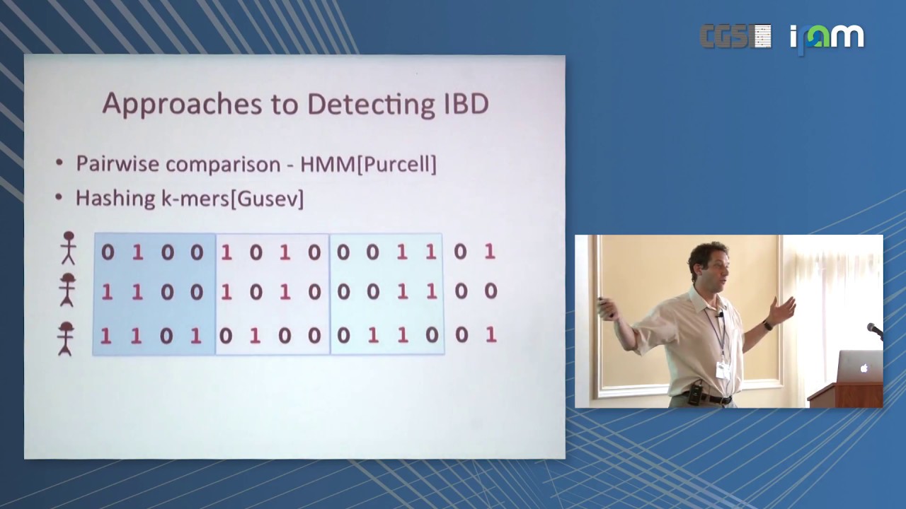 Itsik Pe'er: "Identity by descent in medical and population genomics ...