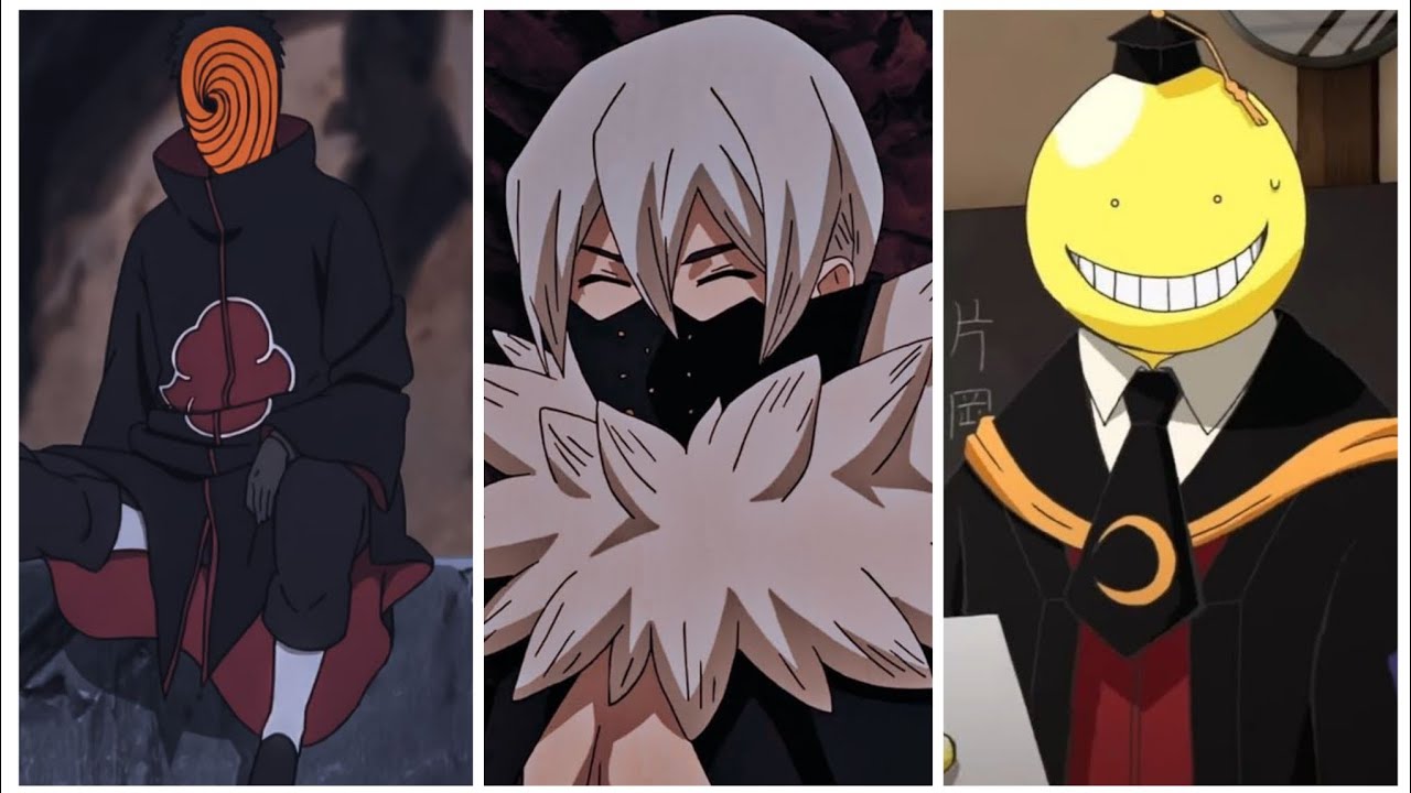 Anime Characters Without Their Mask (Part-2) - YouTube