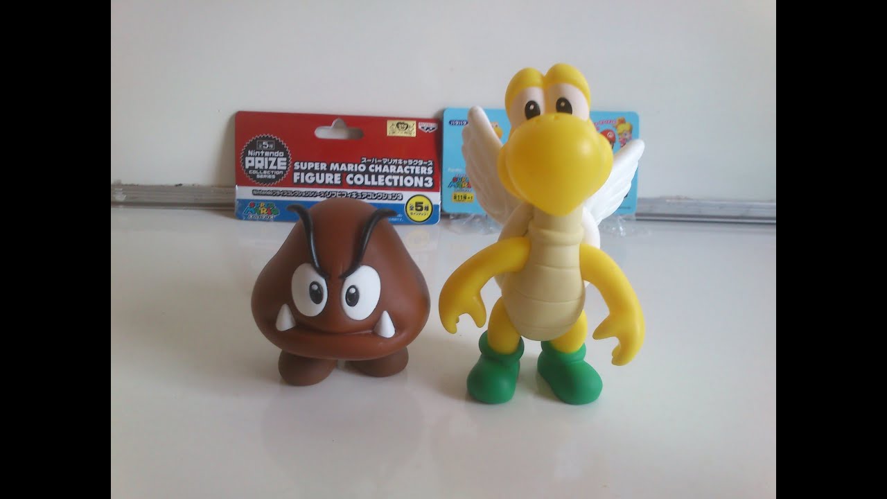 [PT-BR] Goomba + Paratroopa ( Super Mario Action Figure/Boneco ...