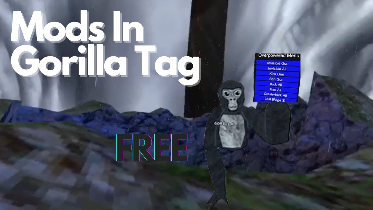 Mods In Gorilla Tag | Gtag Mods - YouTube