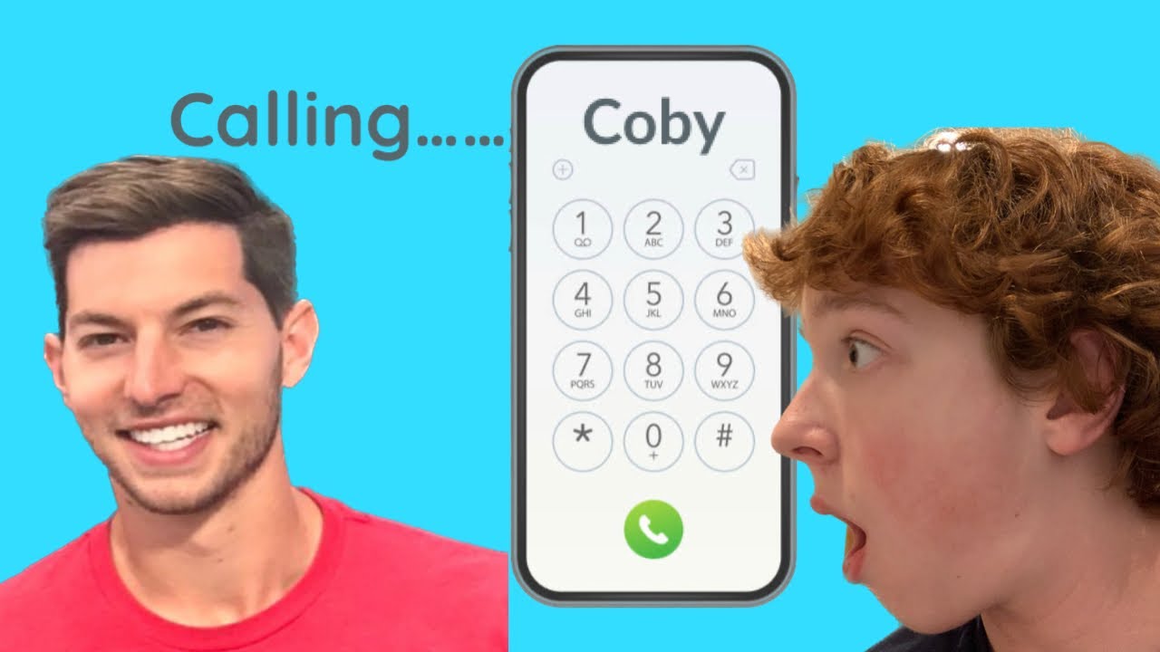 I called Coby Cotton’s Phone NUMBER! (Dude Perfect) - YouTube