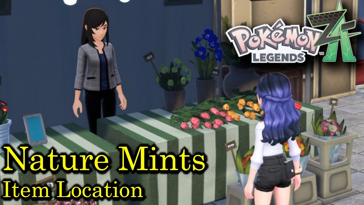 Pokemon Legends Z-A - Nature Mint Location Guide - YouTube