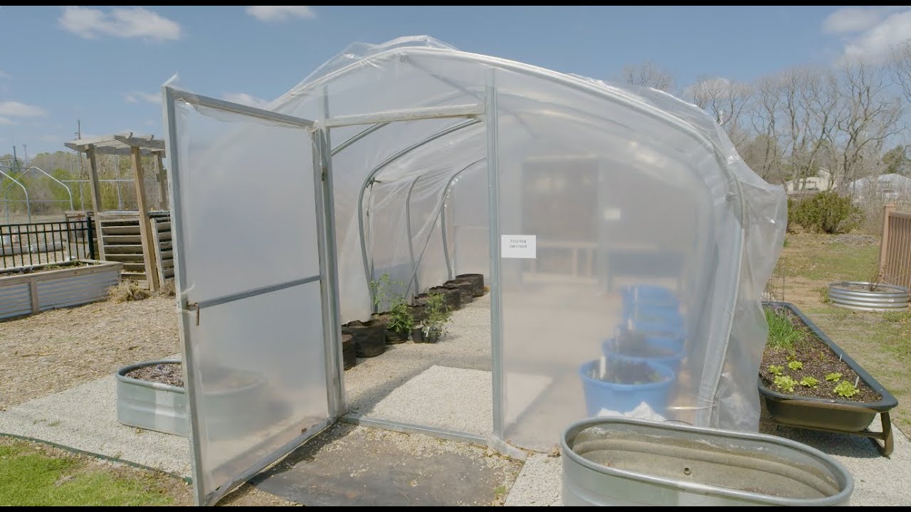 Hoop House Season Extension - YouTube