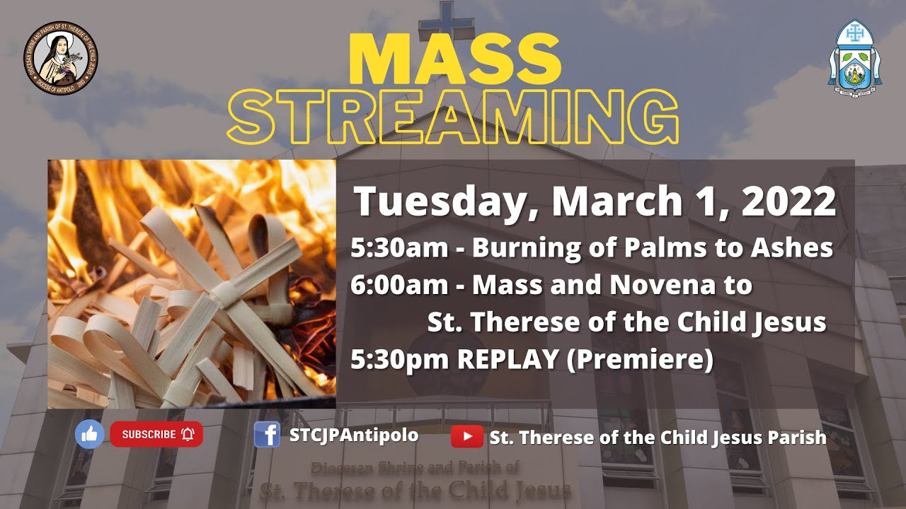REPLAY | Tuesday of the 8th Sunday in Ordinary Time | March 1, 2022 ...