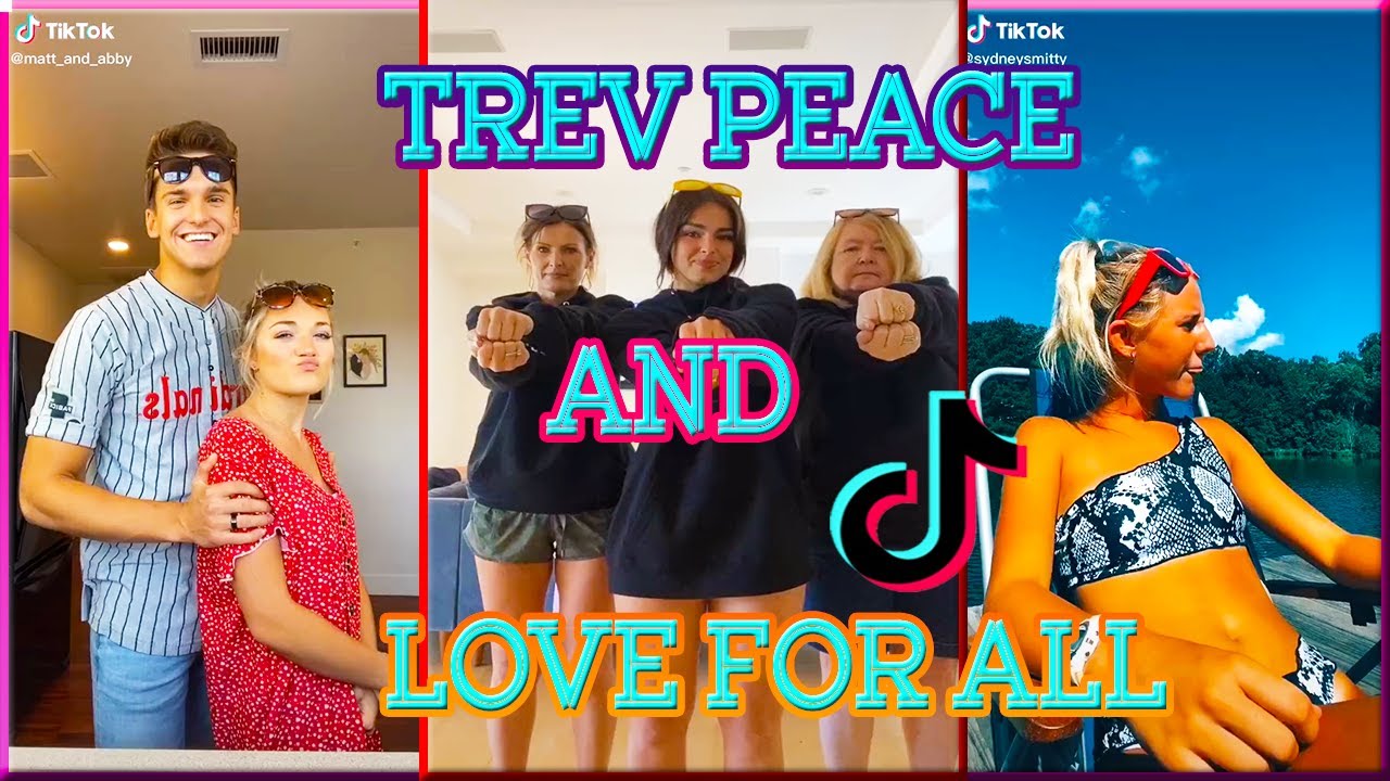 Addison Rae YEAH Song Compilation Tiktok Dance Trev Peace and Love For ...