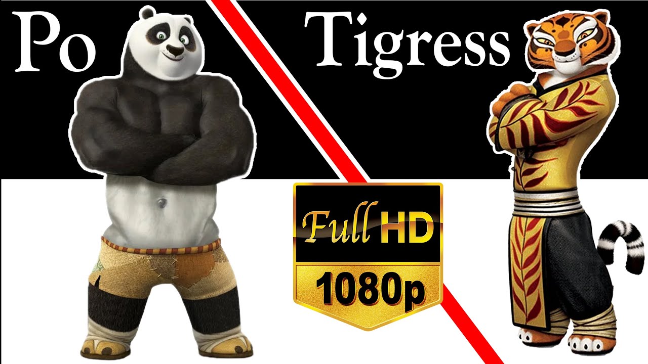 Po Vs Tigress | Po is better than Tigress | Kung fu Panda | A1 Trailer ...