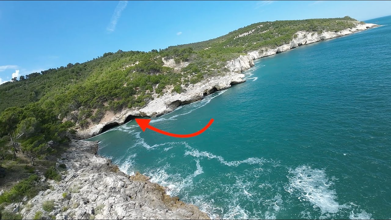 Amazing Puglia region sea side by drone - YouTube