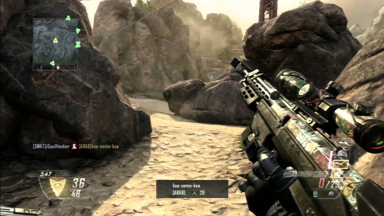 COD: Black Ops 2 | Highlights DSR.50 Sniper Rifle - YouTube