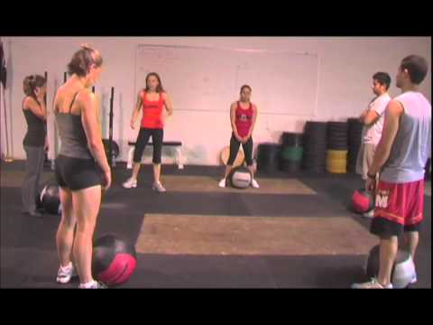 CrossFit - Spanish Med-Ball Clean - YouTube