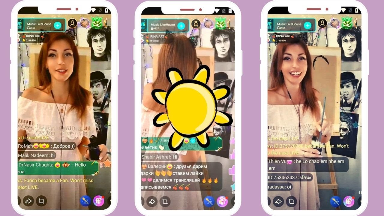 BIGO LIVE Streaming - Streamer is Drawing (Learn with Her!) - YouTube