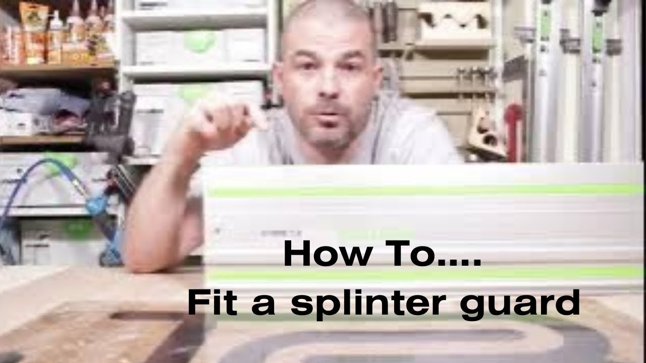 How to.... Fit a splinter guard - YouTube