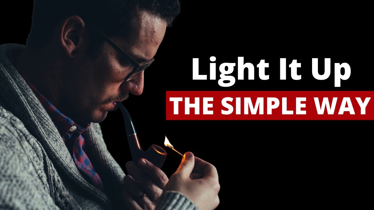 An Easy Way To Light Your Pipe | Beginner's Guide - YouTube