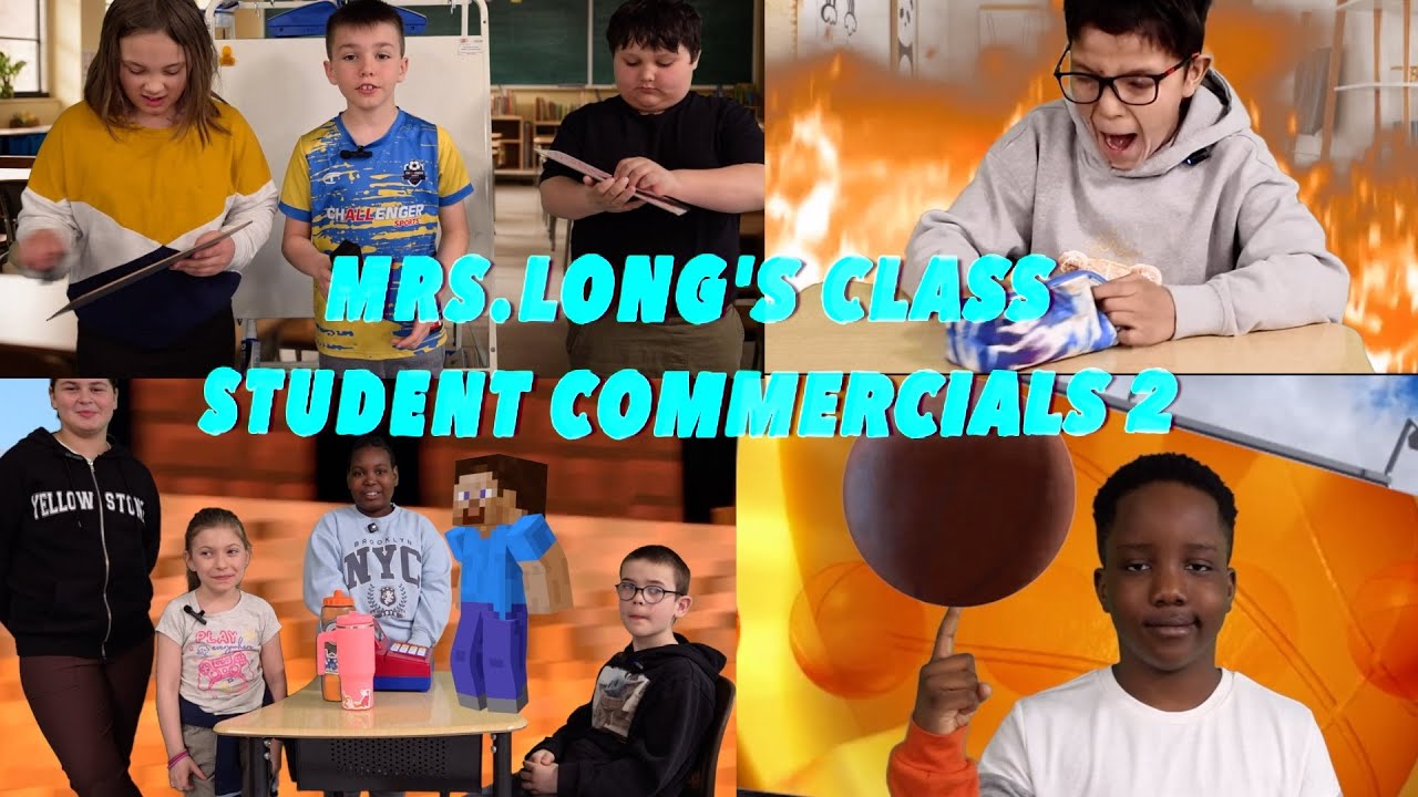 Mrs Long's Class Student Commercials 2 - YouTube
