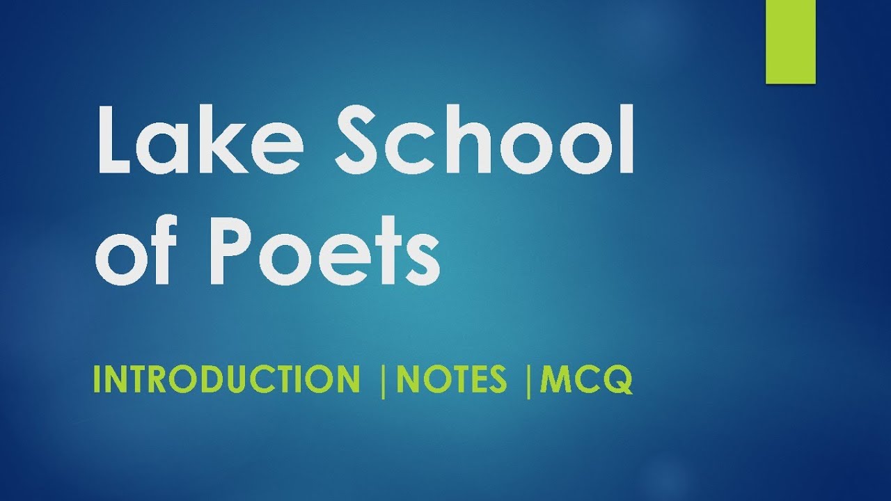 Lake School of Poets | Lake Poets | Wordsworth | Coleridge| Southey ...
