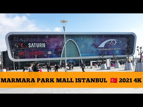 Marmara Park shopping mall Istanbul Turkey 🇹🇷  2021 [4K]