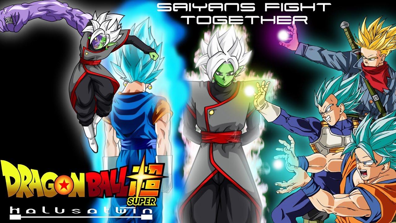 DBS: Saiyans Fight Together - HalusaTwin - YouTube