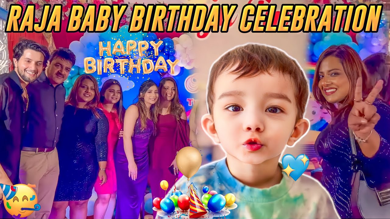 Raja Baby Birthday Celebration ️ @Chaatechugli - YouTube
