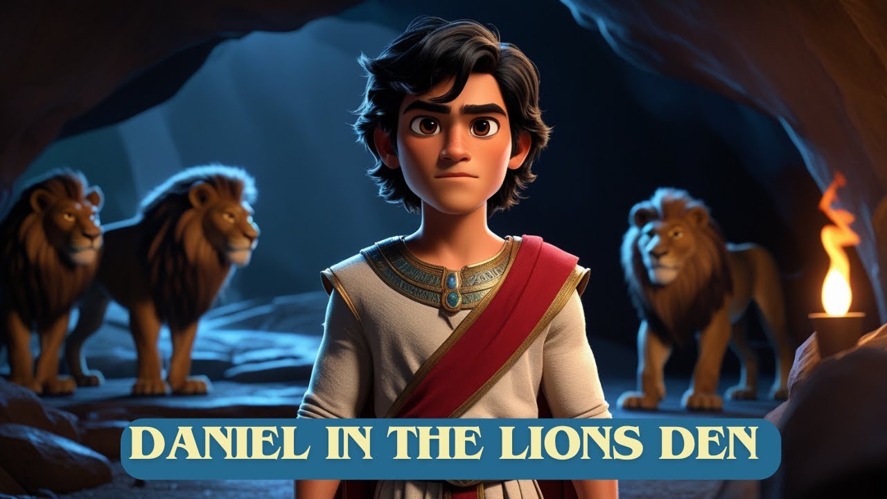 Daniel in the Lion’s Den | Animated Bible Story for Kids | Faith and ...
