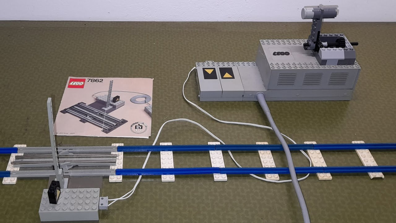 Eine technische Innovation von 1980 | Lego 7862 Entkupplungsanlage ...