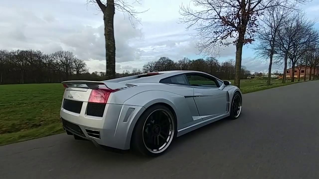 Stunning Lamborghini Gallardo IMSA tuning 560hp - YouTube