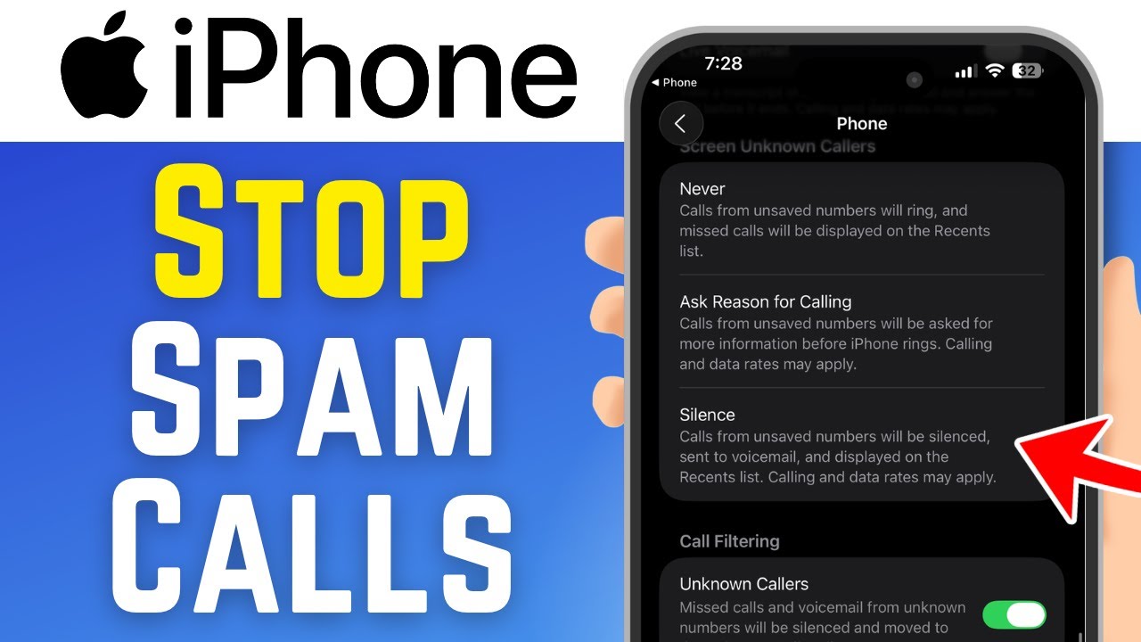 How to Stop Spam Calls on iPhone | Block Spam / Scam Callers in iPhone ...