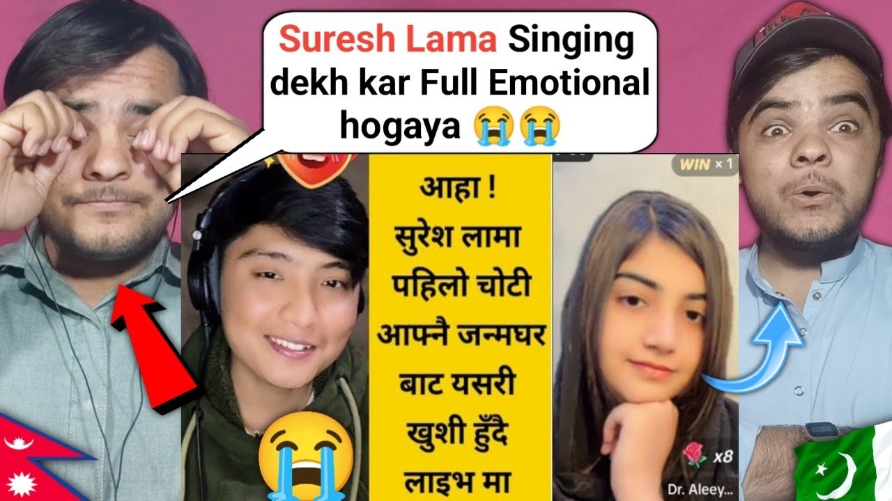 Pakistani reaction | Suresh Lama Singing For Dr Alyia Full emotional ...