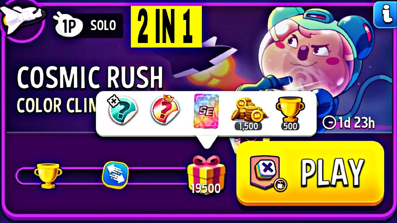 cosmic rush color climb blow em up solo challenge | 2 IN 1 | match ...