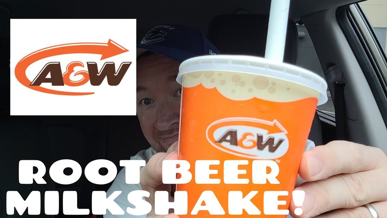 A&W has a ROOT BEER MILKSHAKE?! - YouTube