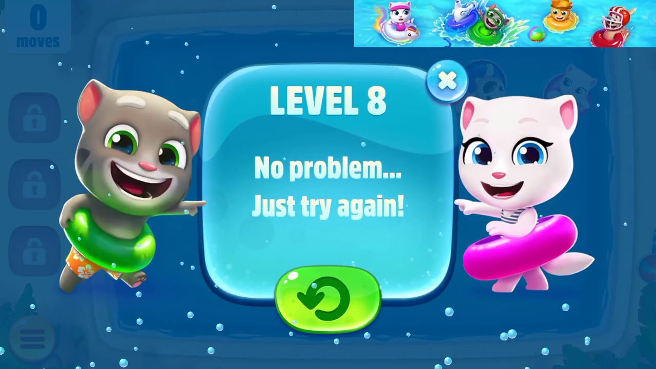 Talking Tom Pool Gameplay IOS & Android - YouTube