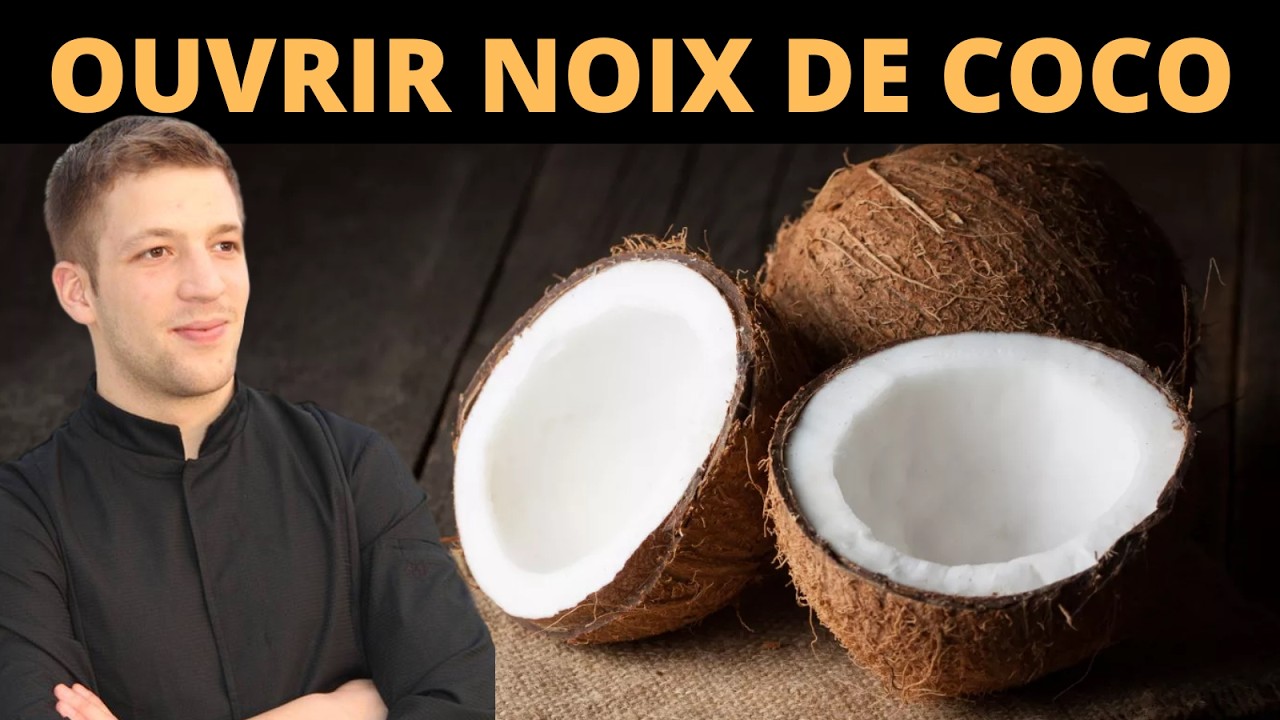 Comment manger une NOIX DE COCO - YouTube