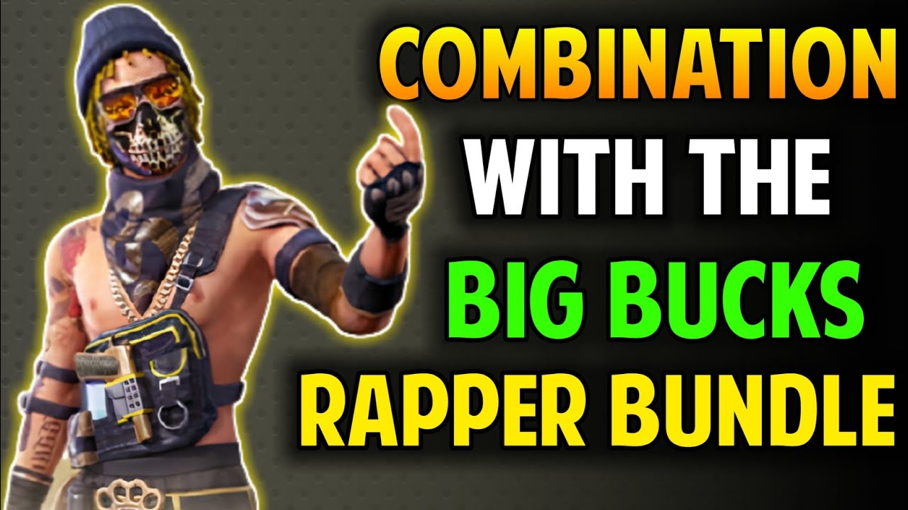 The Big Bucks Rapper Free Fire Combination - Rapper Underworld Bundle ...