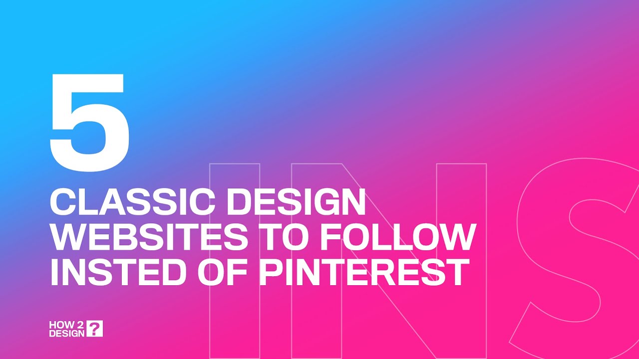 Top 5 classic websites instead of Pinterest for inspiration - YouTube