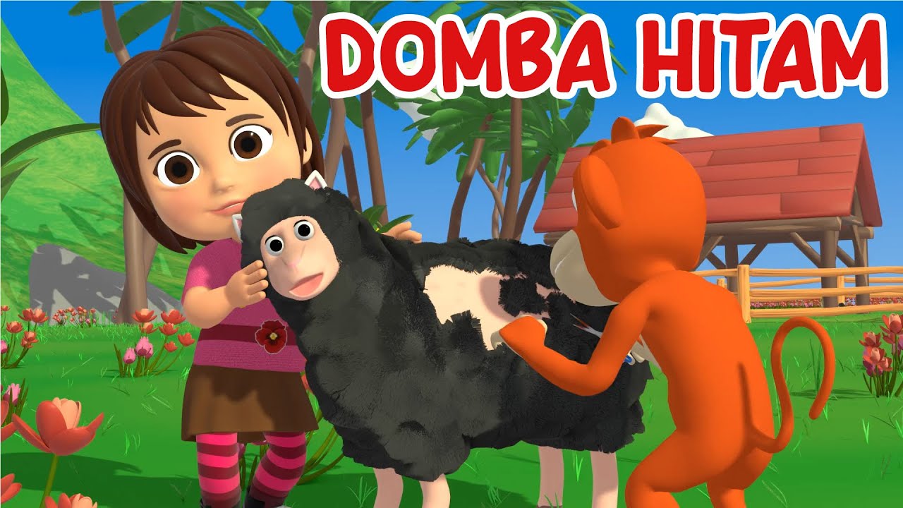 Domba Hitam ️💚 ️ Baa Baa Black Sheep Bahasa Indonesia - YouTube