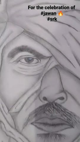 jawan sketch 😍🔥/#srk/ @Drawing Gallery/#shorts - YouTube