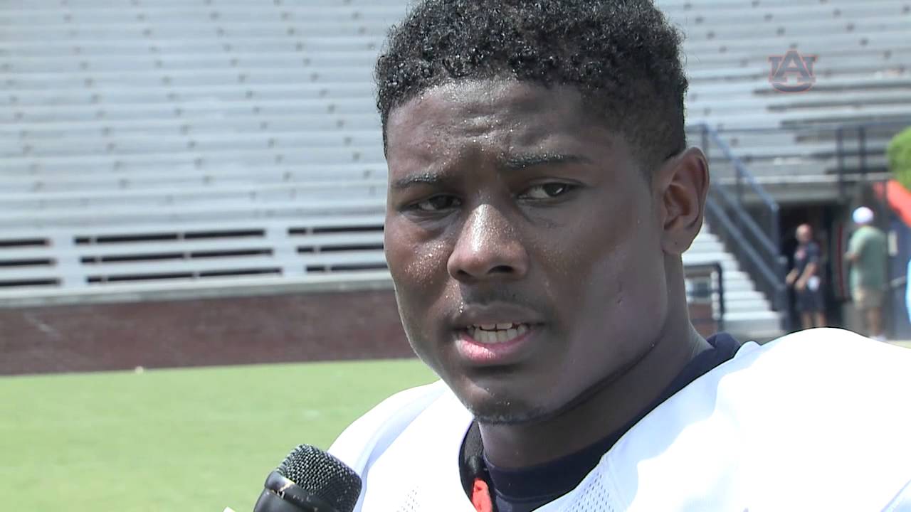 Auburn Football Fall Camp: Jonathan Jones - YouTube
